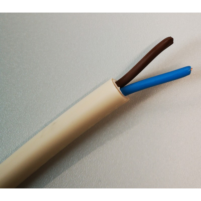 CABO XV 2X1,5mm CREME 0,6/1KV - Teclusa