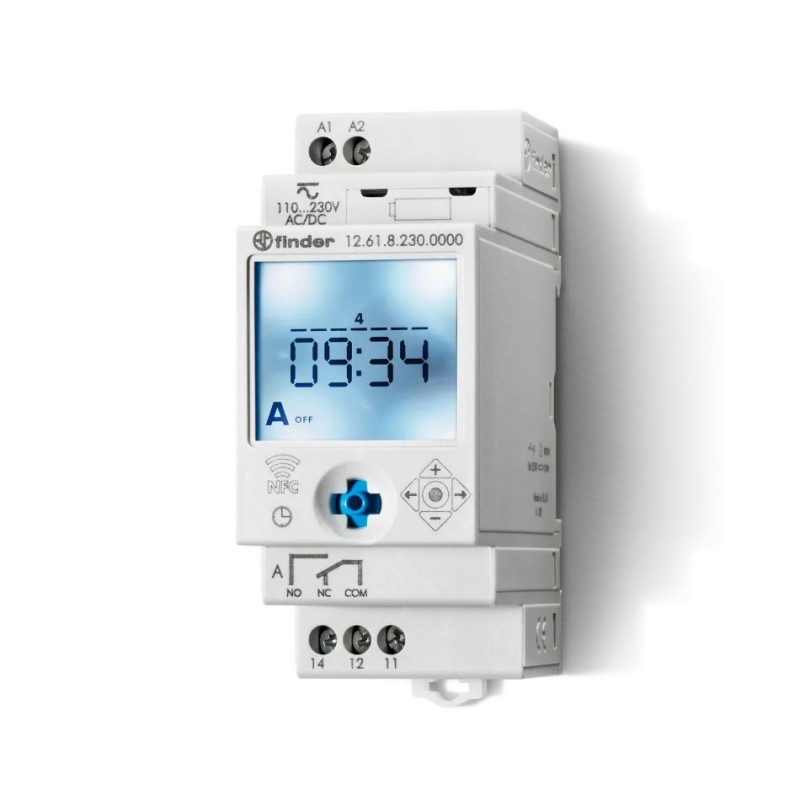 Programador Horário Digital Tipo 12.61 - FINDER