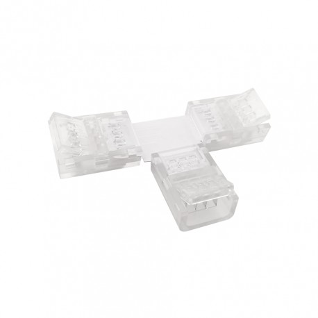 Conector em T para Fita SMD RGB 10mm