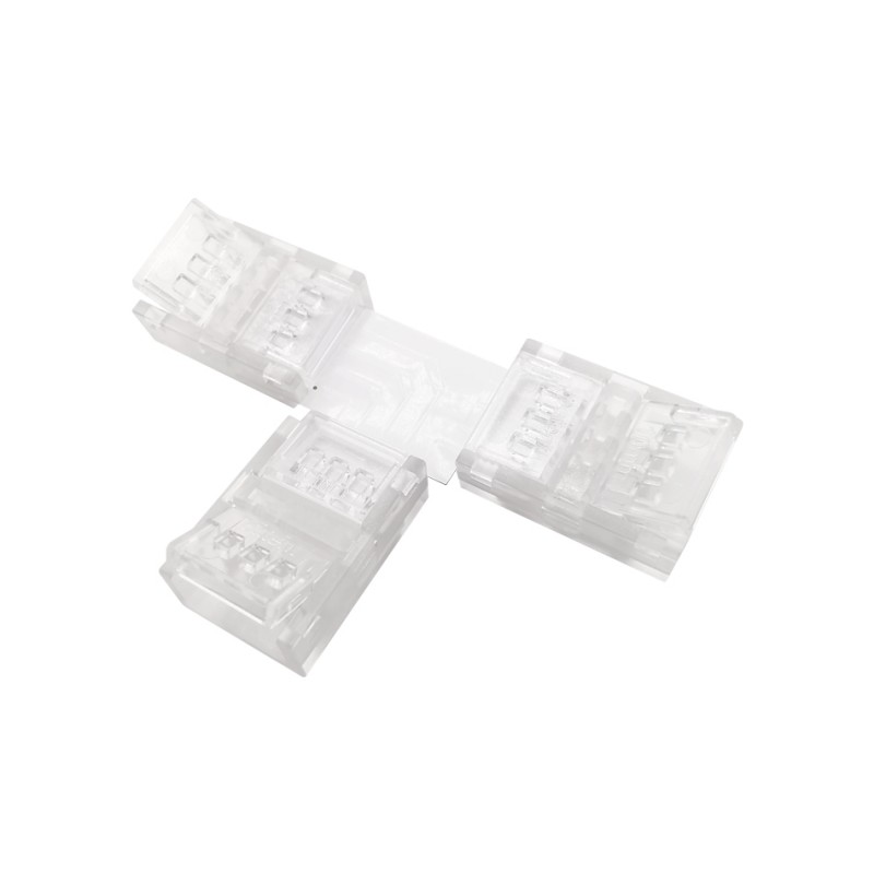 Conector em T para Fita SMD RGB 10mm