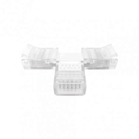 Conector em T para Fita SMD RGB+CCT 12mm